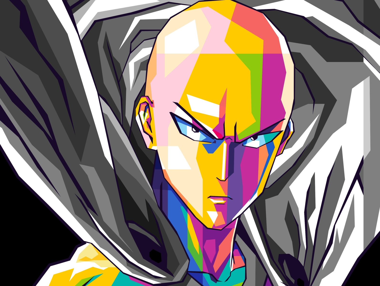 Saitama Metal Poster Pop Art by Shichiro Ken on Dribbble
