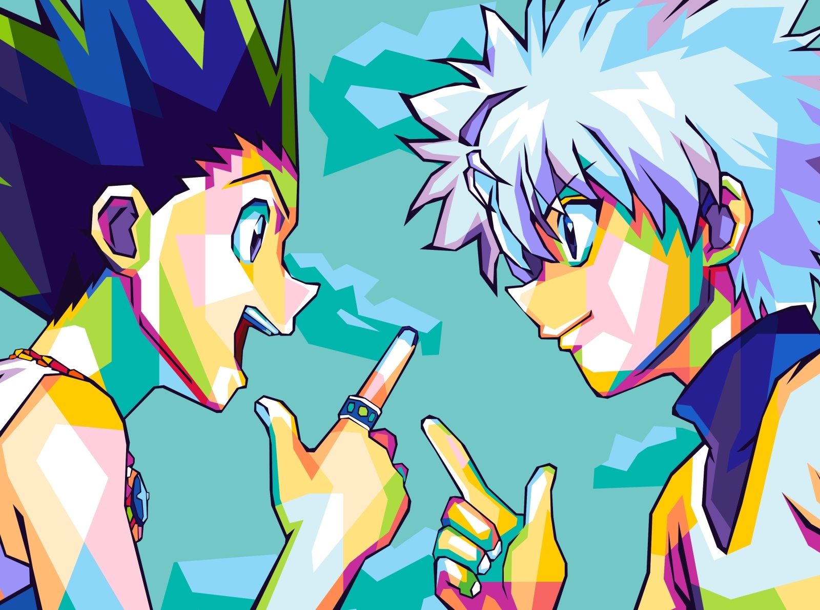 Gon and Killua by Shichiro Ken on Dribbble
