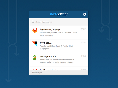 Intacept now available! by Joe Dawson on Dribbble
