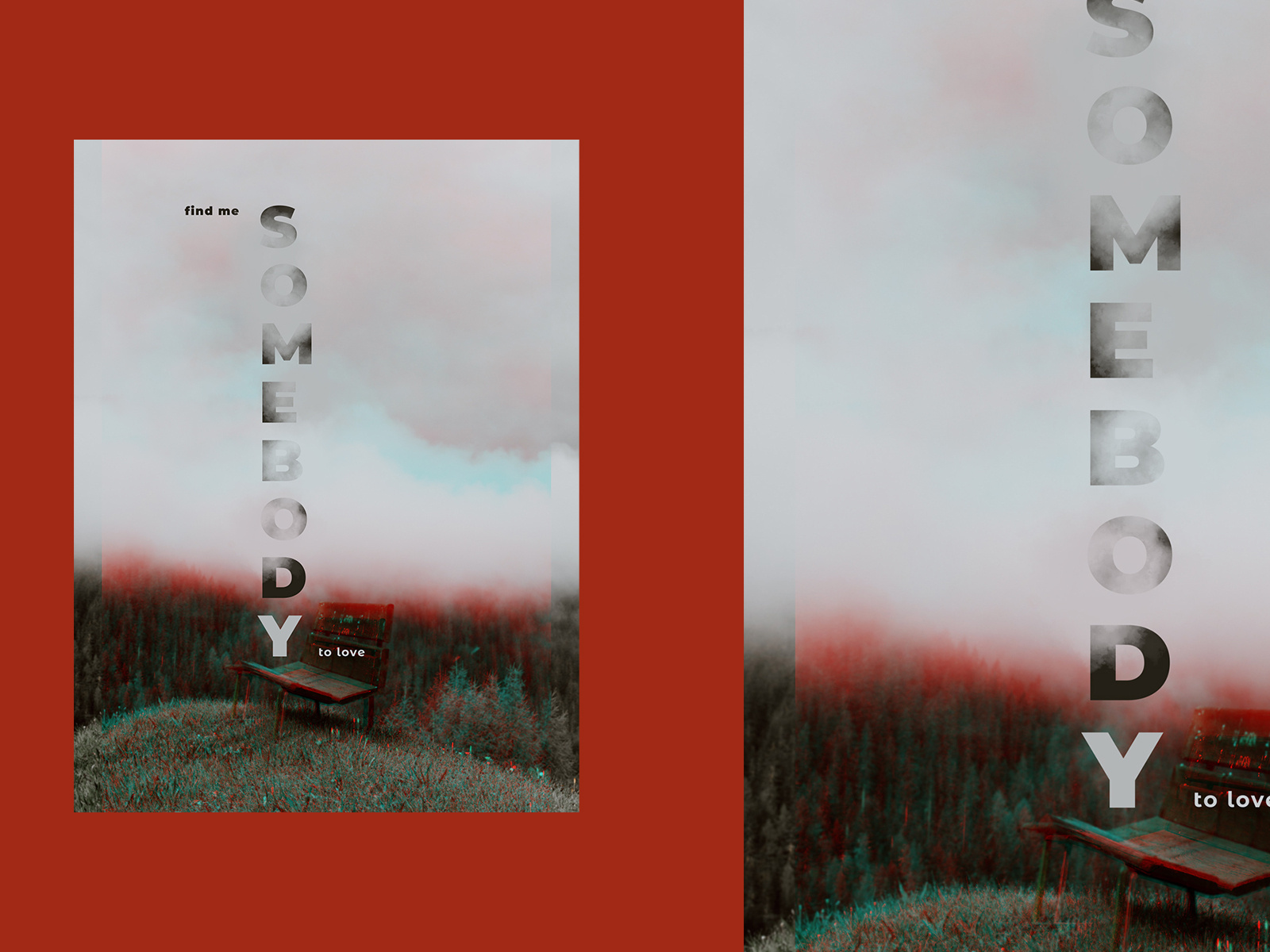 Poster "Find Me Somebody To Love" by Astgh Davtyan on Dribbble