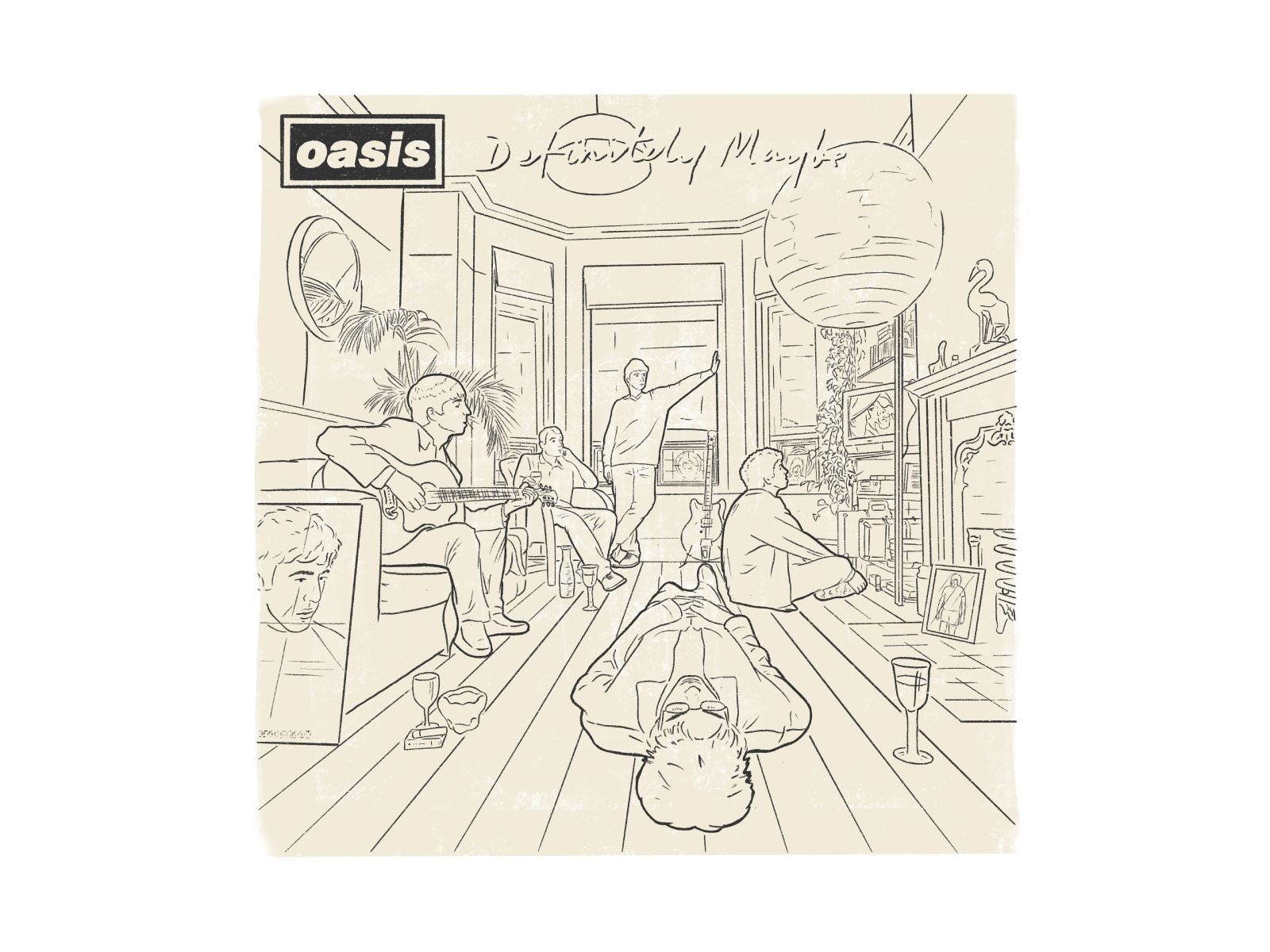 Oasis Definitely Maybe Album