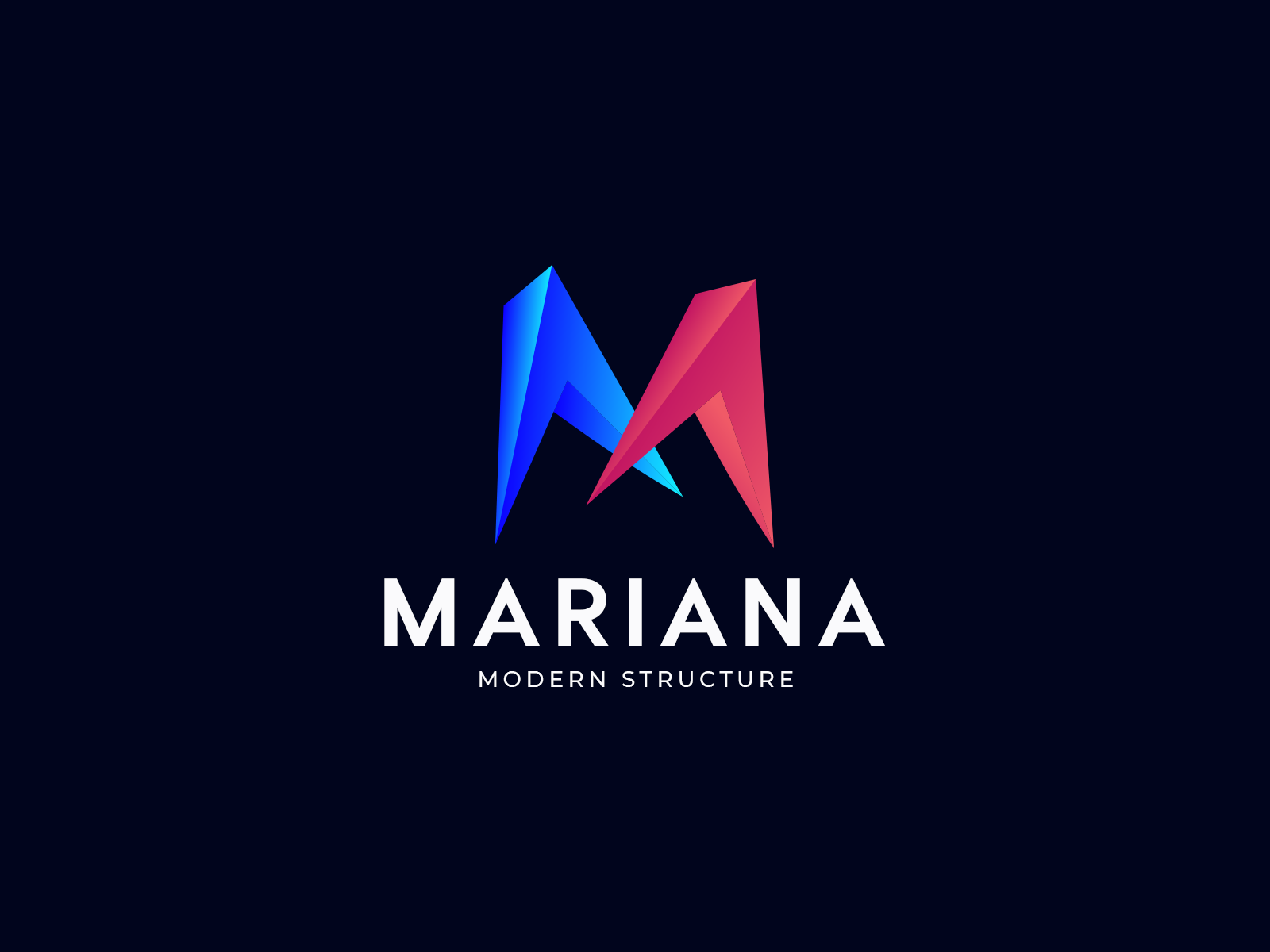 Modern M letter mark logo by Mr. Khaled on Dribbble