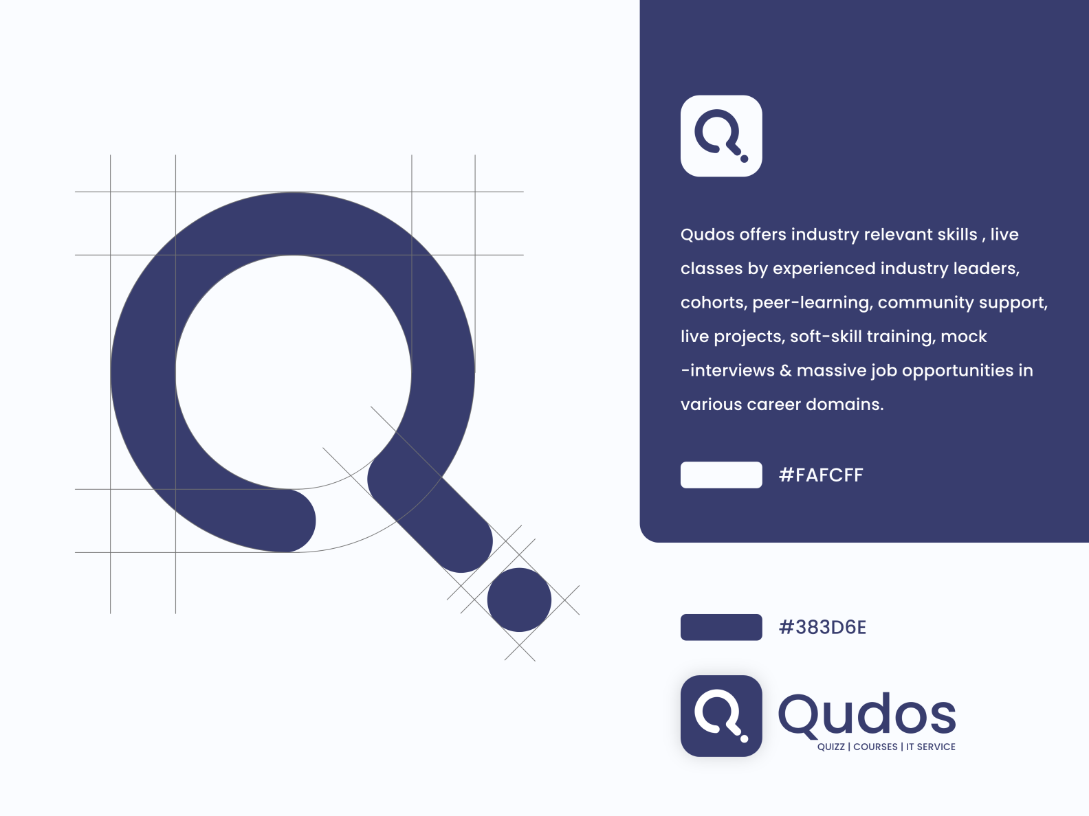 Logo Design - Qudos by UI Enthusiast on Dribbble