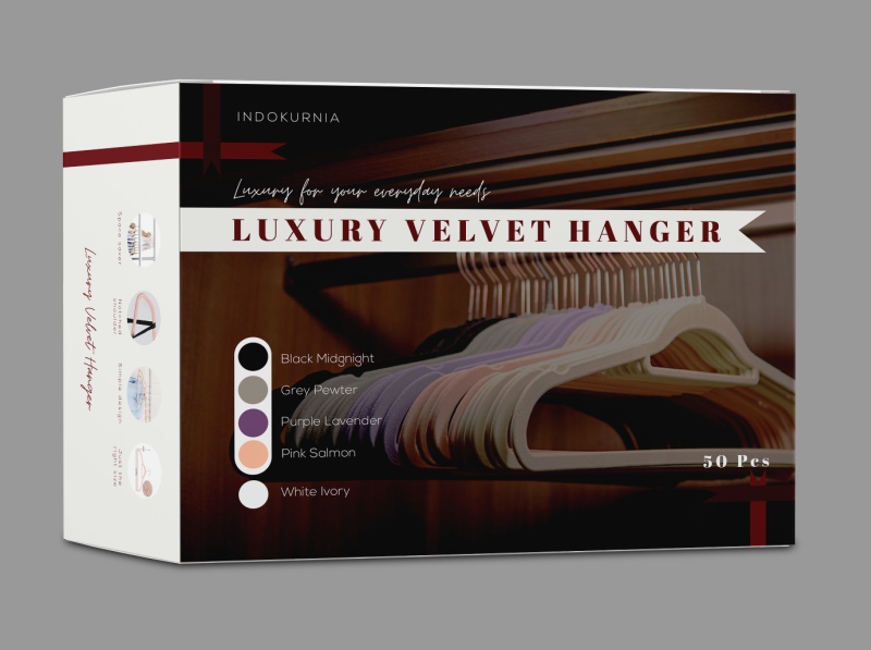 Luxury Hanger Box Design by Vrisca Aryanti on Dribbble