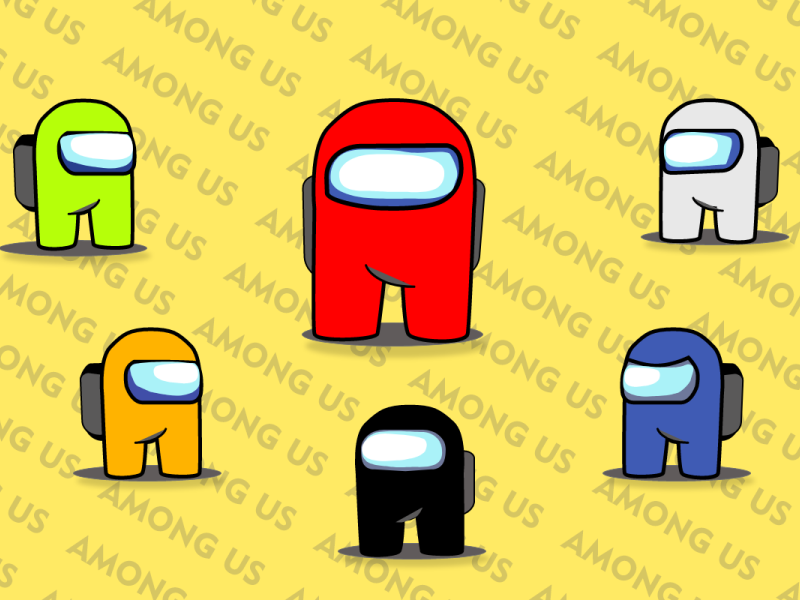 Among Us Illustration by Deepan on Dribbble