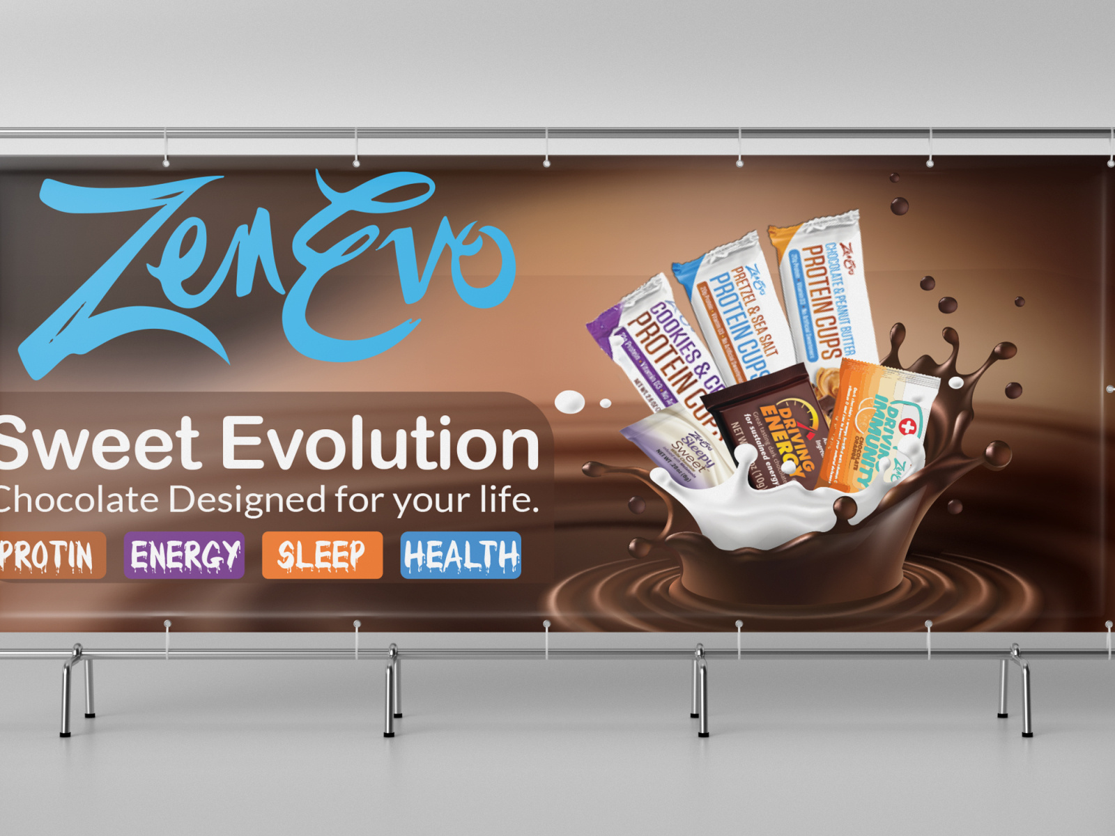 Billboard for Chocolate Company by Iqbal Hossain on Dribbble