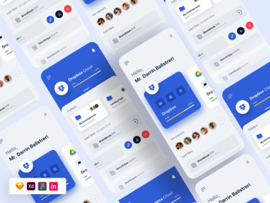 Free File Storage UI by graphic design spot on Dribbble