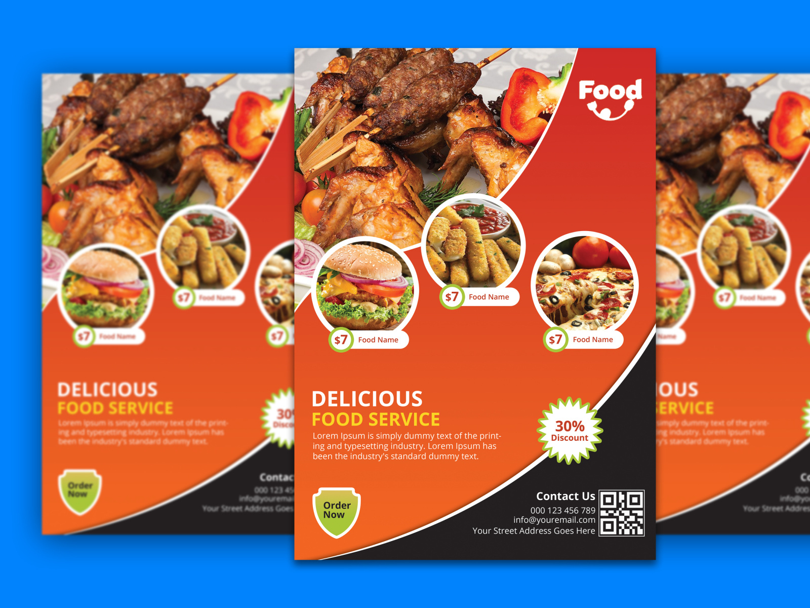 professional-business-restaurant-flyer-design-by-tufayel-ahmed-on-dribbble