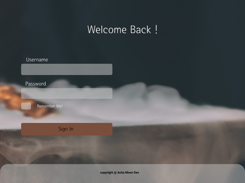 Sign In Layout by Tasya Azizah Noviana on Dribbble