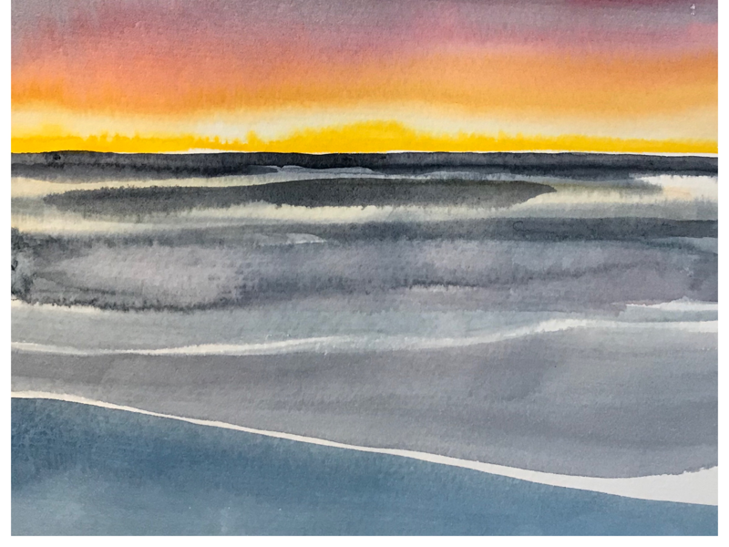 Pacific Beach sketch by Kelsey (Reckord) Hanson on Dribbble