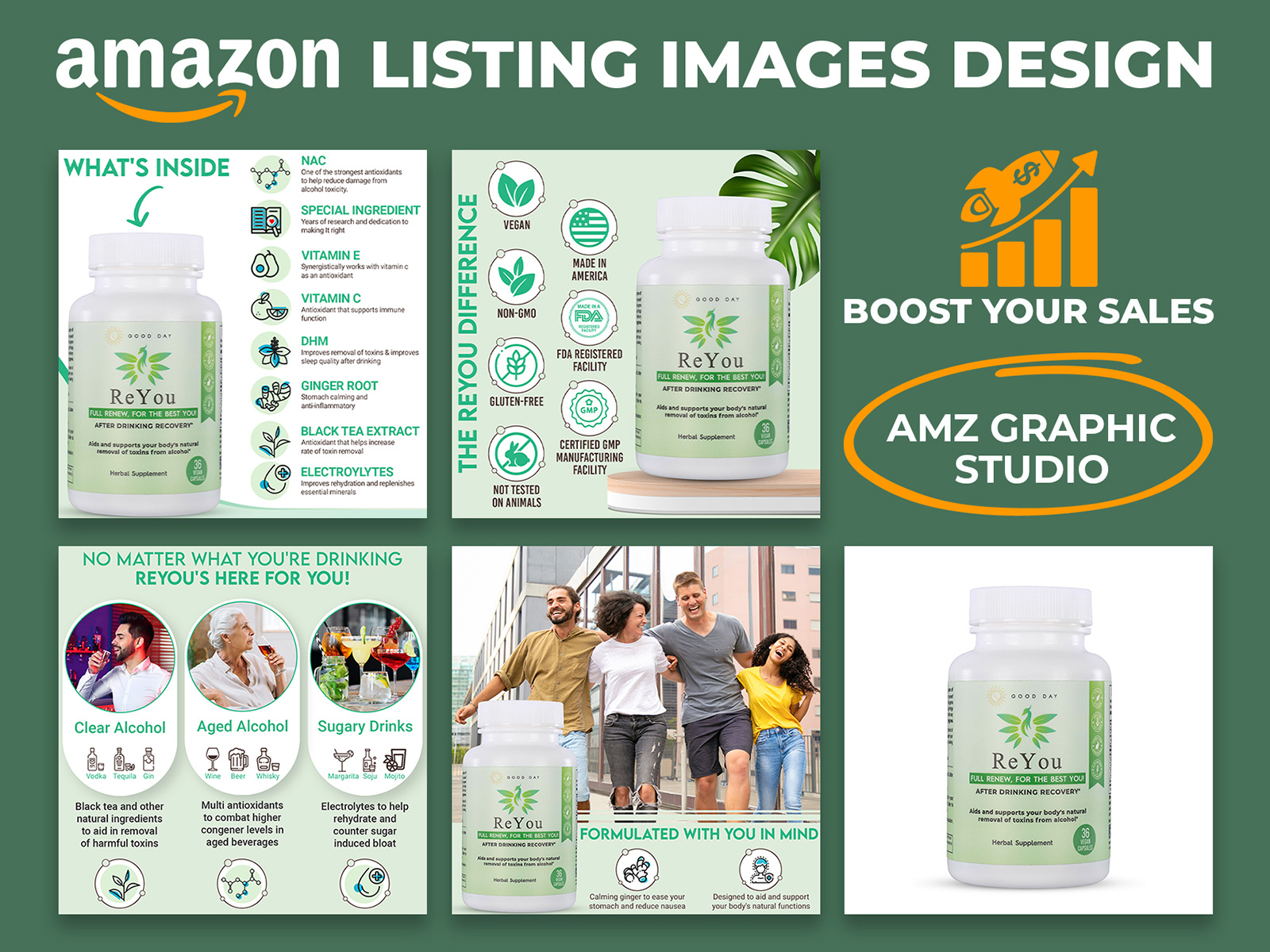Dribbble - alchohol recovery supplement - amazon product listing images ...