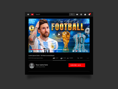 YouTube Thumbnail Design by GSB Mohib Khan on Dribbble