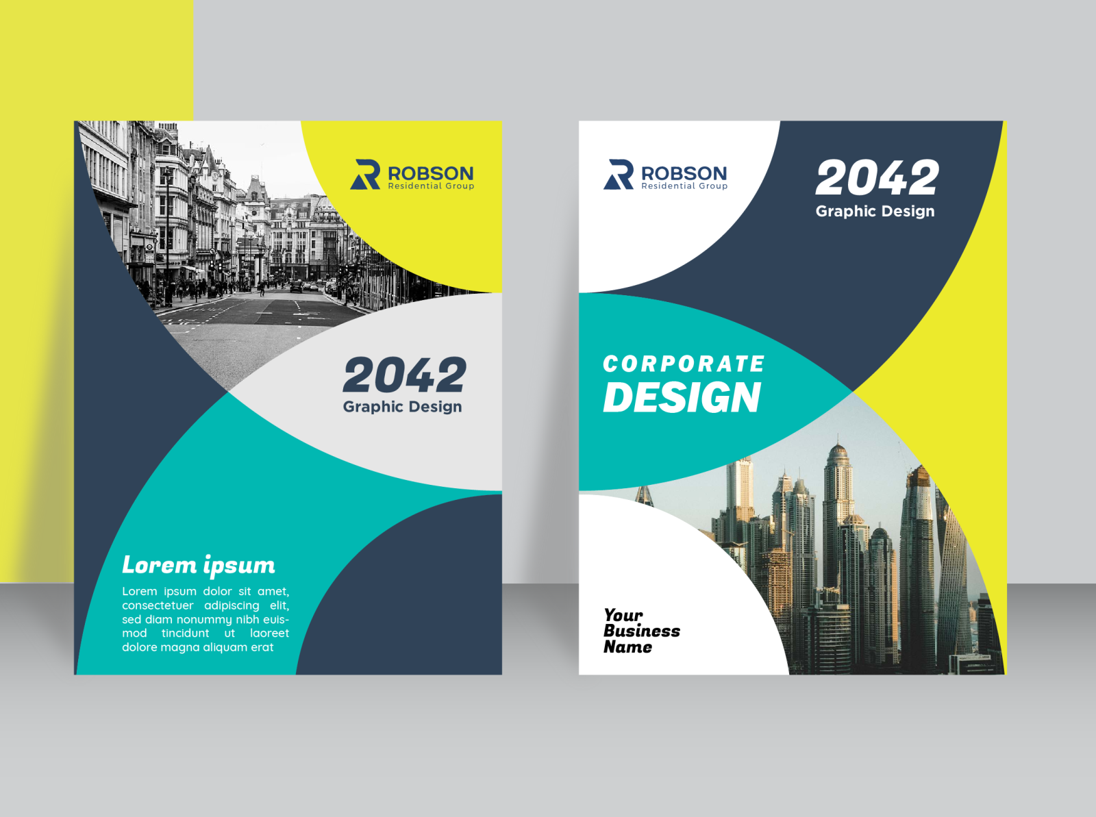 Corporate Annual Report Cover Page Design by Tania Zaman on Dribbble