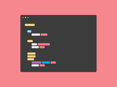 "Code" animation by Tim Ohrel on Dribbble