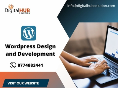 Wordpress Design and Development by Digital Hub Solution on Dribbble