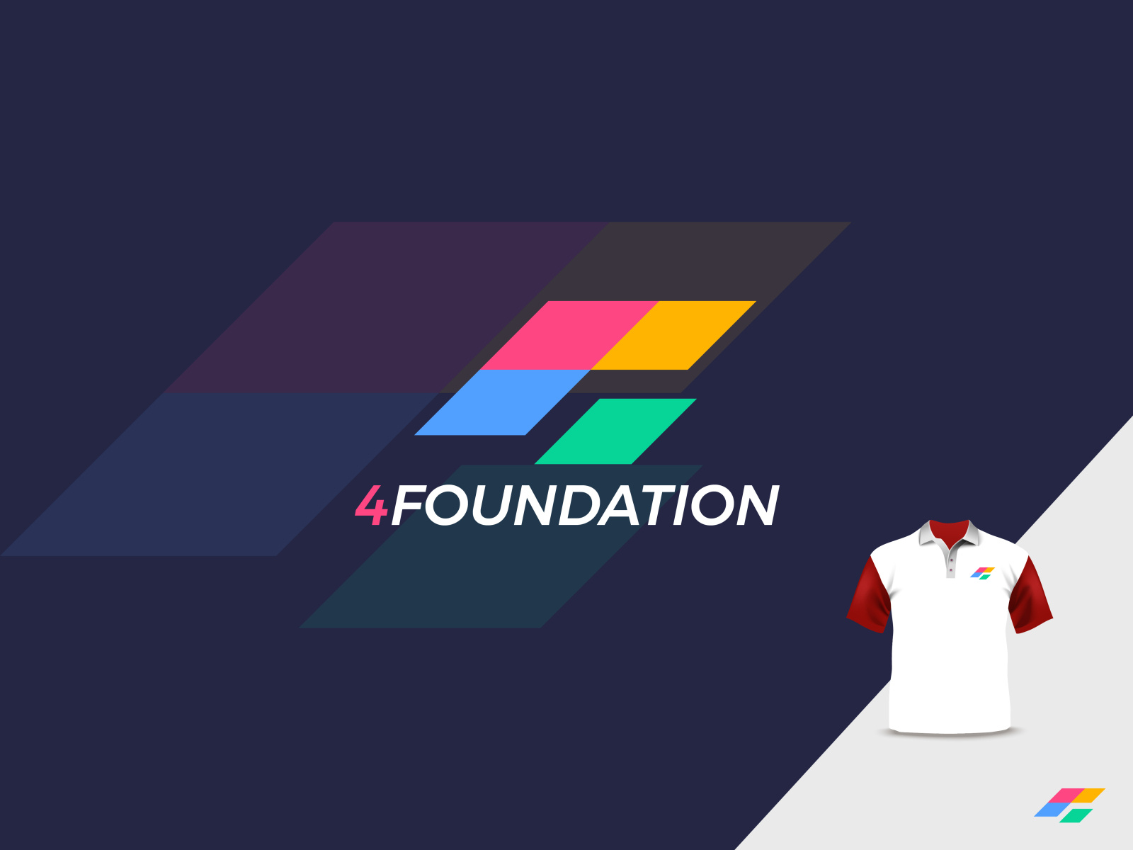 F lettermark-4Foundation Logo | Branding by Masum Billah on Dribbble