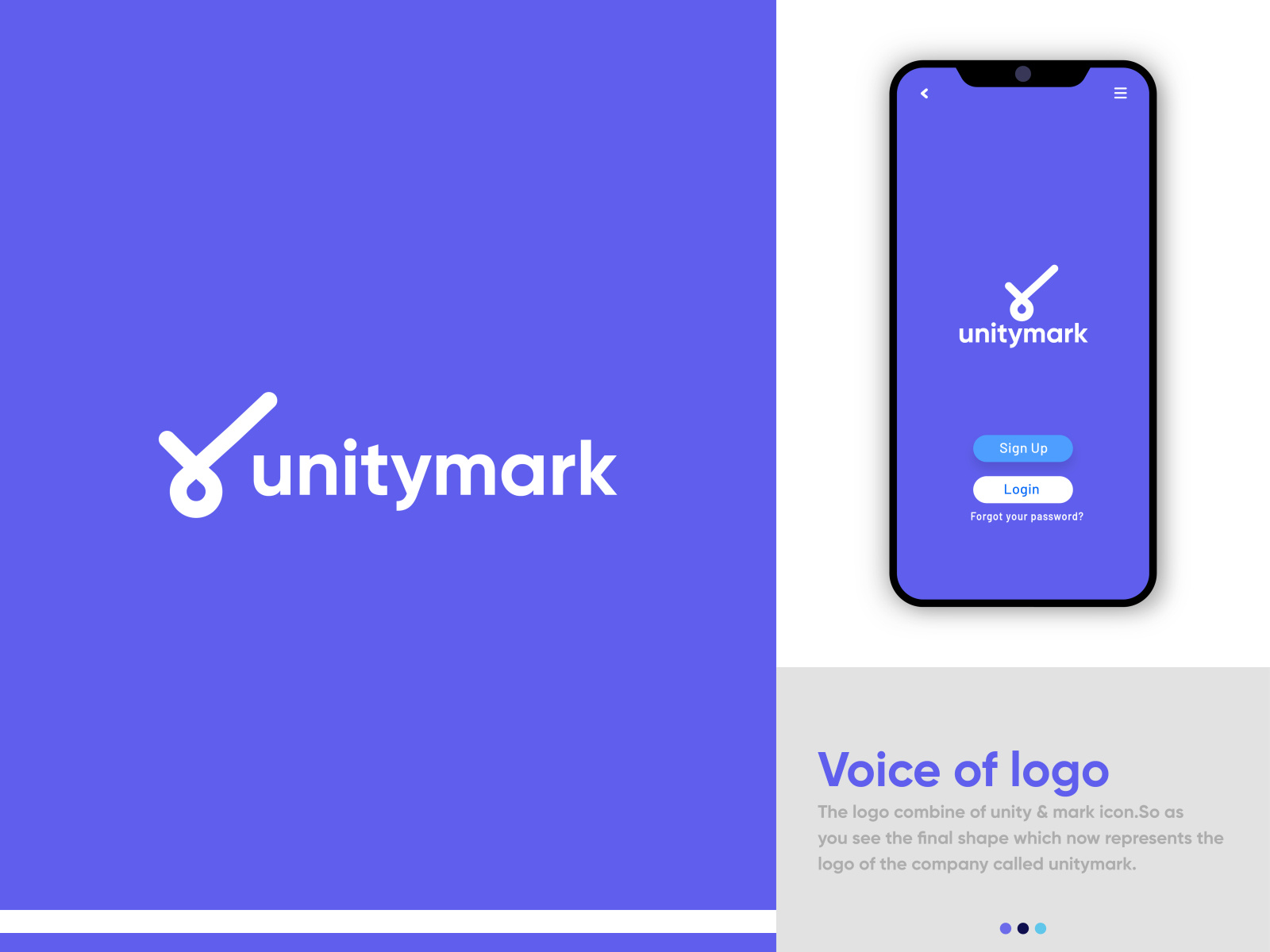 unity+mark combinemarks | logo design | branding by Masum Billah on ...