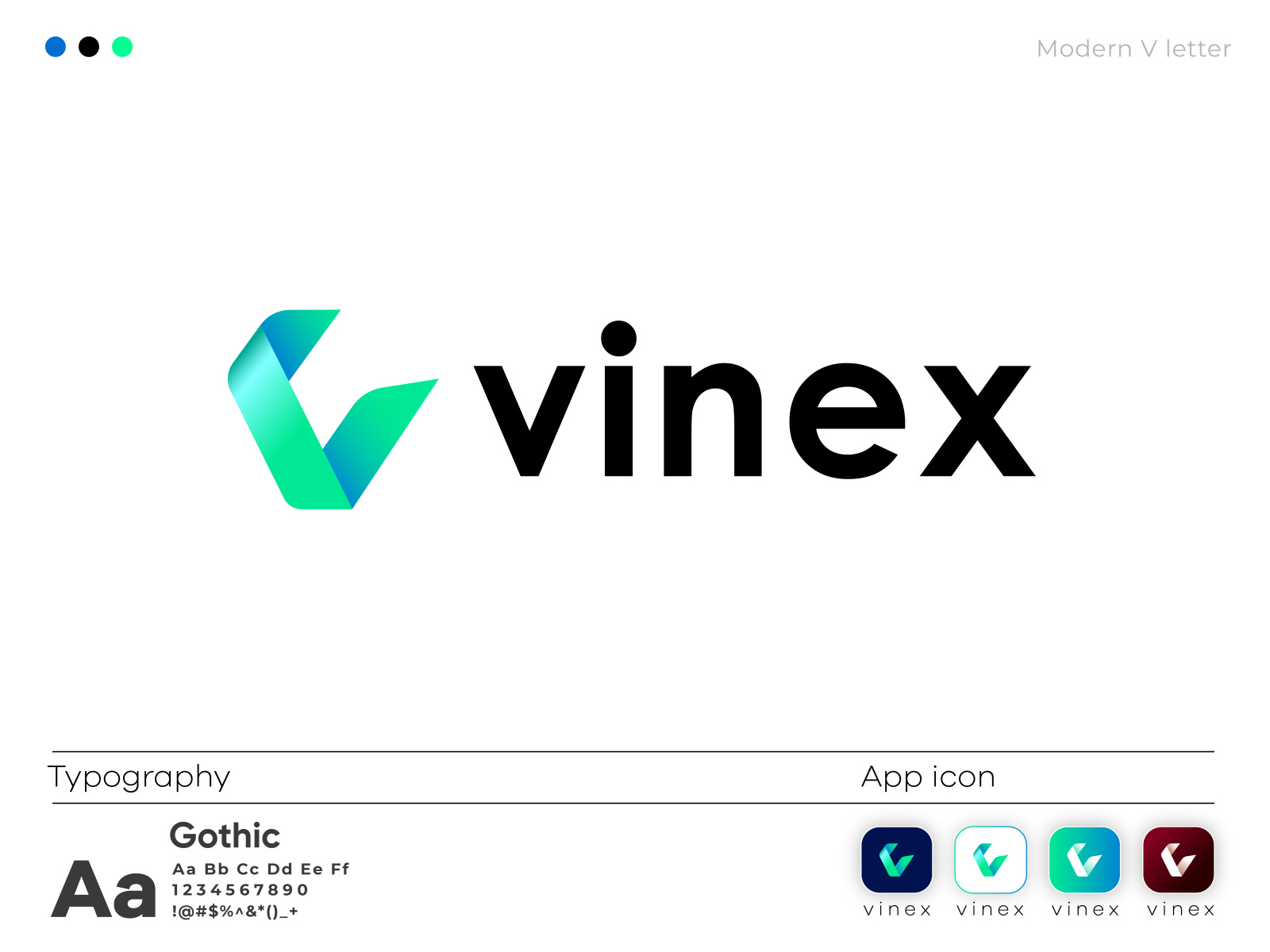 Vinex-Logo Design | Branding by Masum Billah on Dribbble