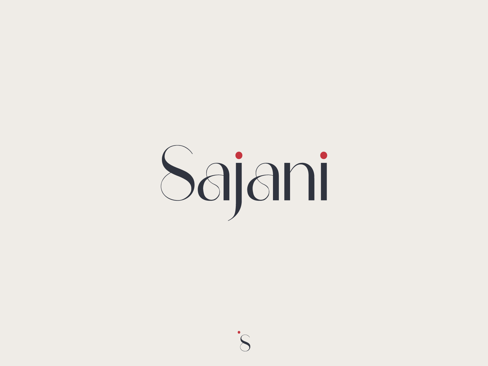 Sajani Logo Design by Nandu Vijayan on Dribbble