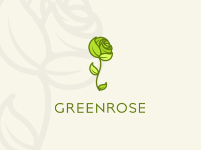 Green Rose by Janis Ancitis on Dribbble