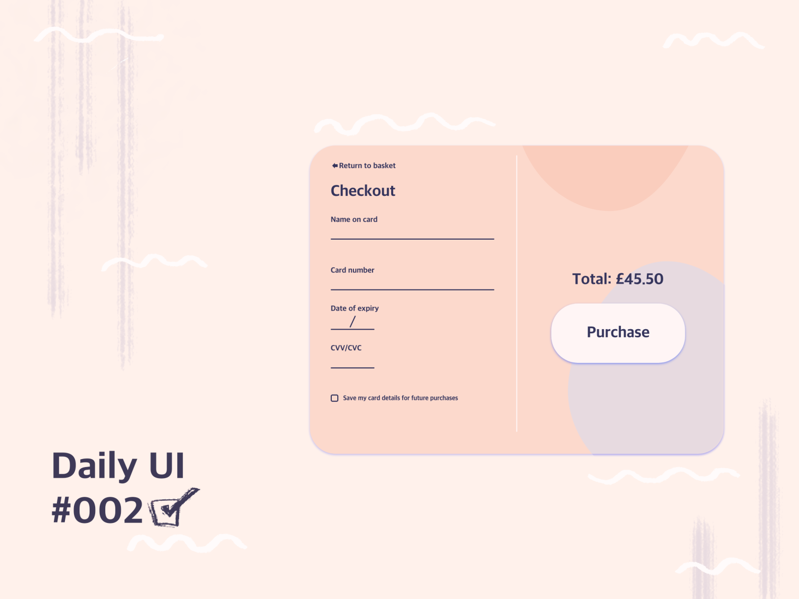 Daily UI 002 by Sian on Dribbble