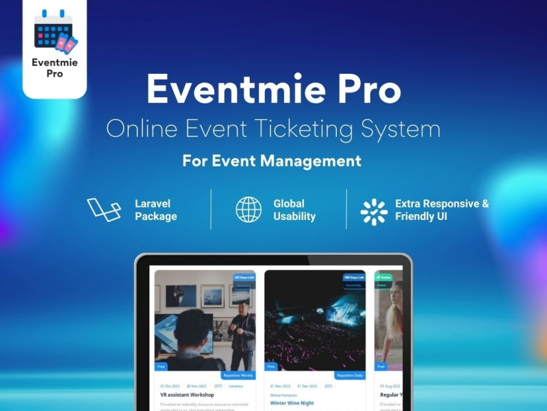 Online Event Ticketing System by classiebit on Dribbble