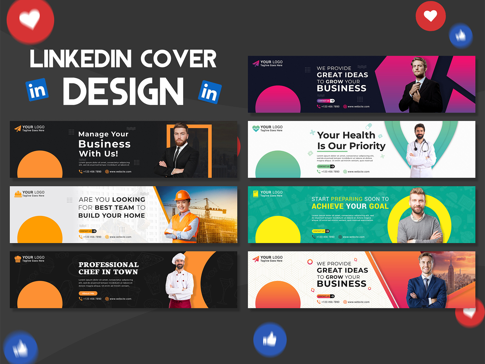 LinkedIn Cover Design By Emamul Hossen On Dribbble