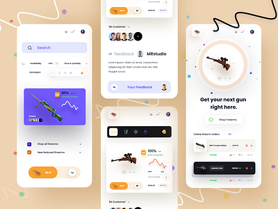 Buy Guns / Firearm Online mobile app by Masud Rana on Dribbble