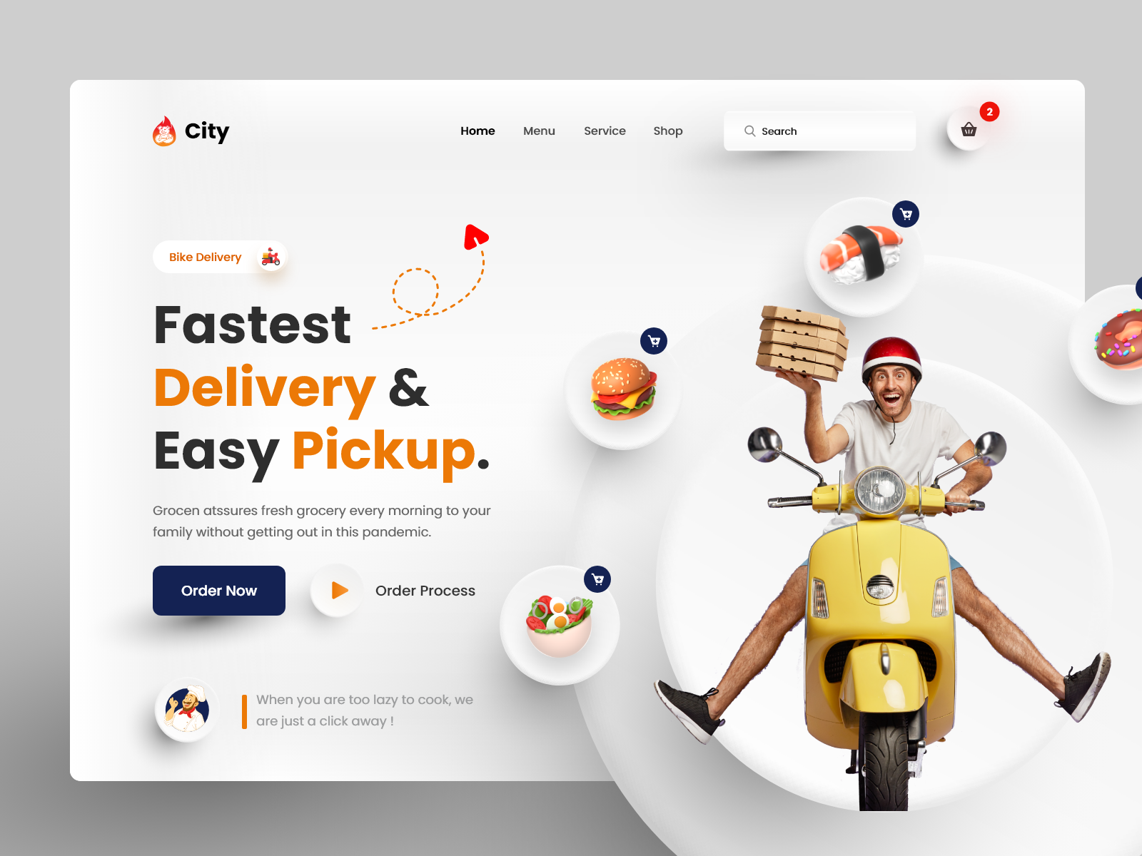Food Order ; Delivery Website Design 🍕 by Masud Rana on Dribbble