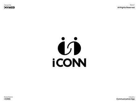 iCONN - Communication App Logo by Ahmed M. Ali on Dribbble