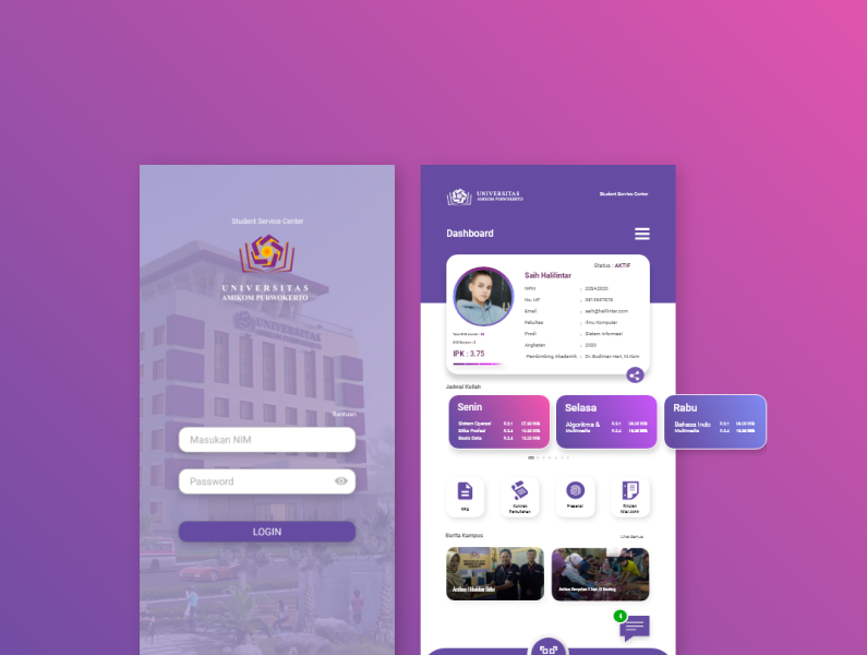 Student Service Center Mobile App by ammar fauzan on Dribbble