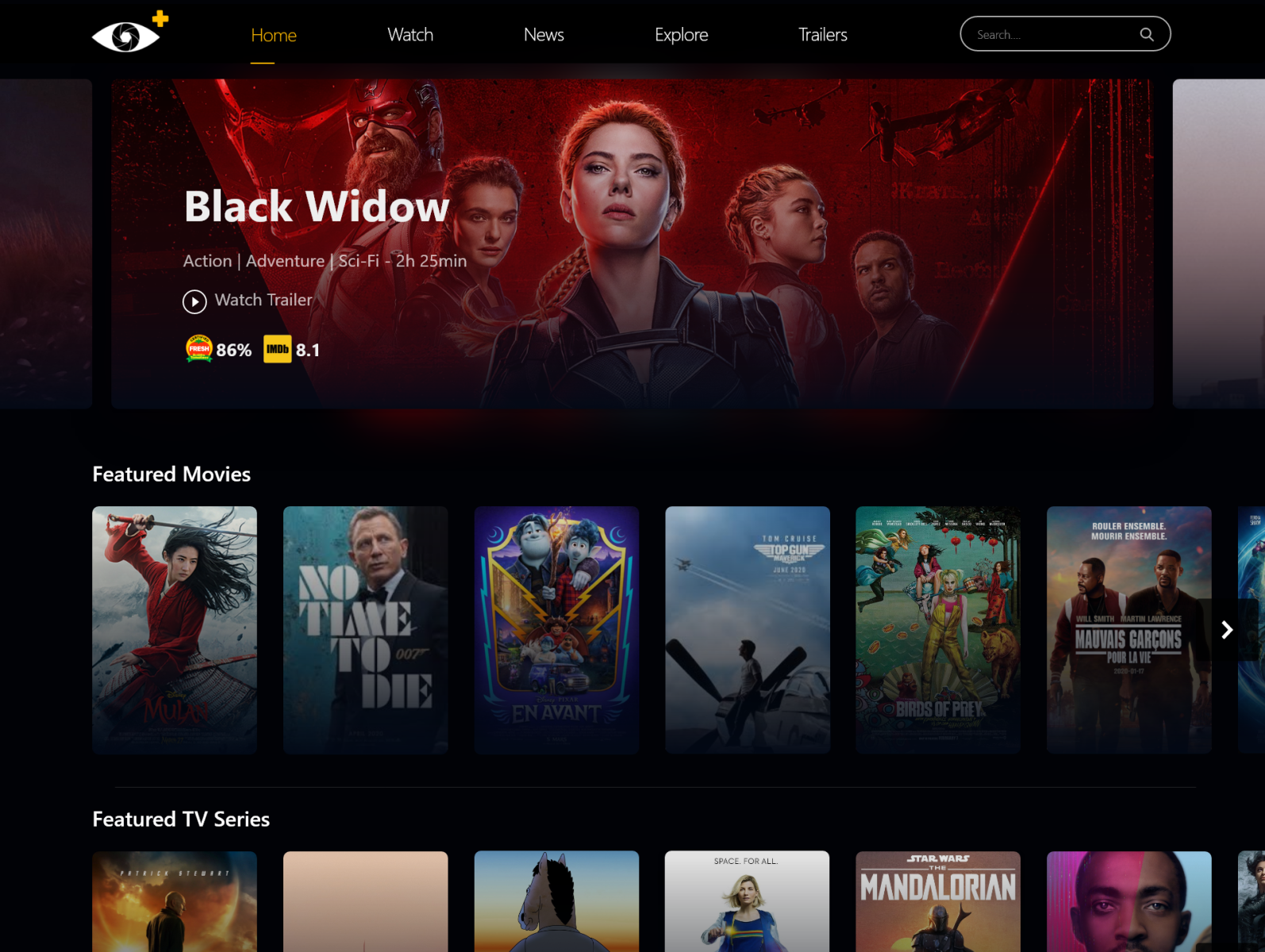 StreamPlus by Ahmed Esam on Dribbble