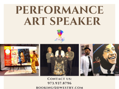 Performance Art Speaker - D. Westry by D. Westry on Dribbble