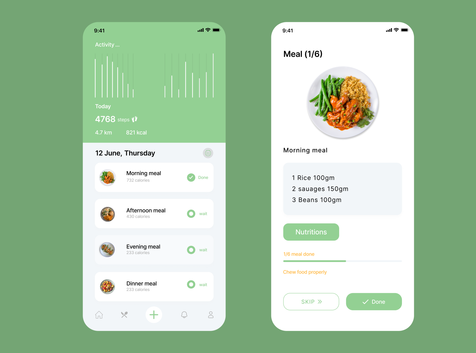 Activity Tracker design by Pushkar Mahato on Dribbble