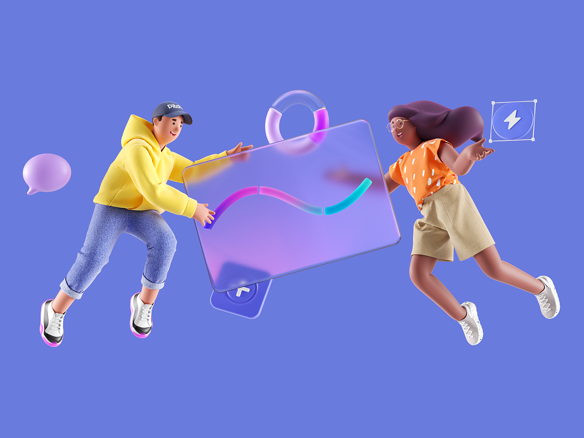 Pitch characters by Anna Kajda for Pitch on Dribbble