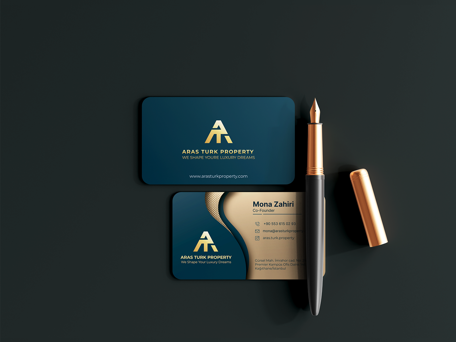 Visit Card by Marzi on Dribbble