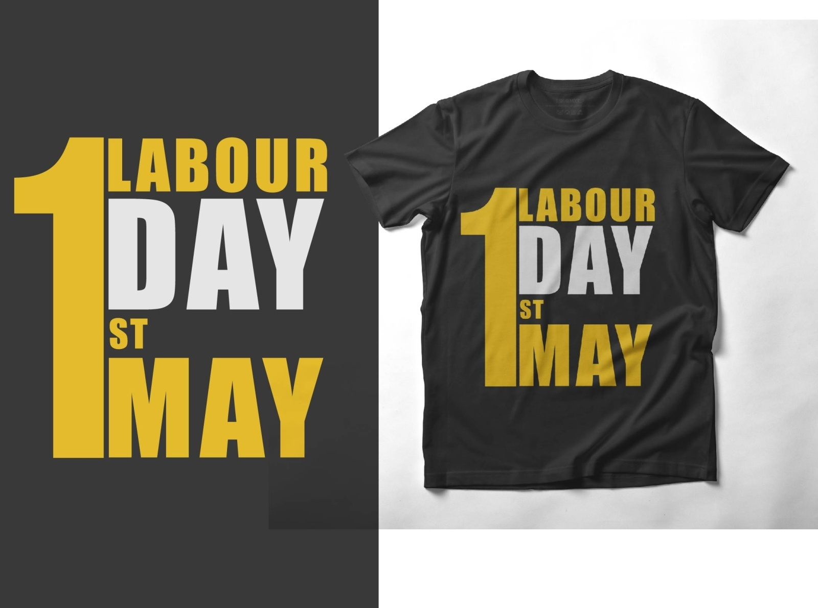 May day t shirt design by Freelancer Ashraf on Dribbble