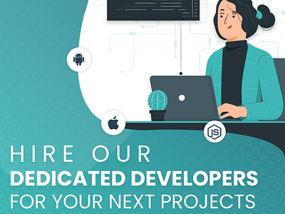 Hire Dedicated Developers by Swayam Infotech on Dribbble