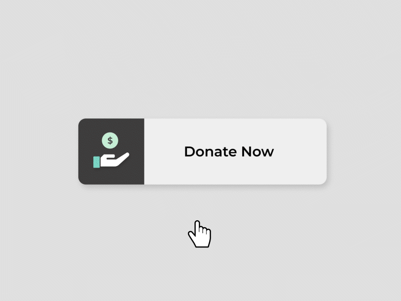 Donate button animation by Darya Bondarenko on Dribbble