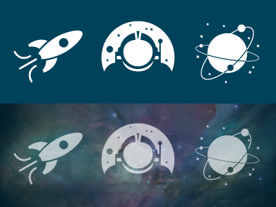 Astronauticons by Adam Rossi on Dribbble
