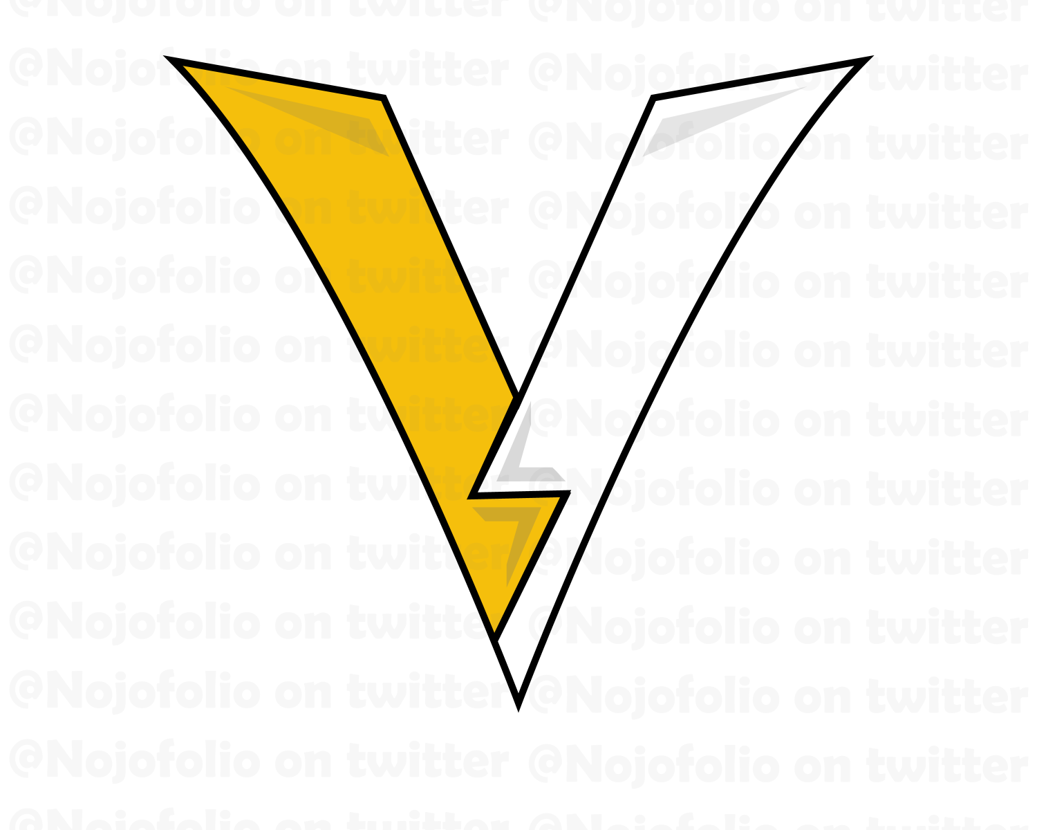 Electric "V" Logo Concept by Nojus on Dribbble