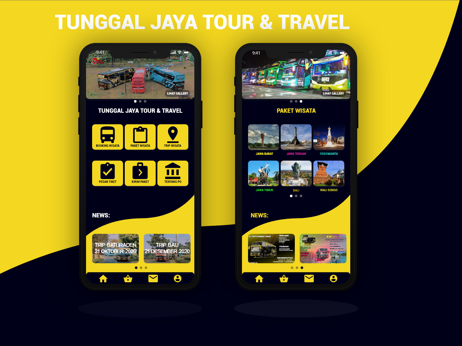 UI Design Untuk Aplikasi Android PO BUS by rioprawiro on Dribbble