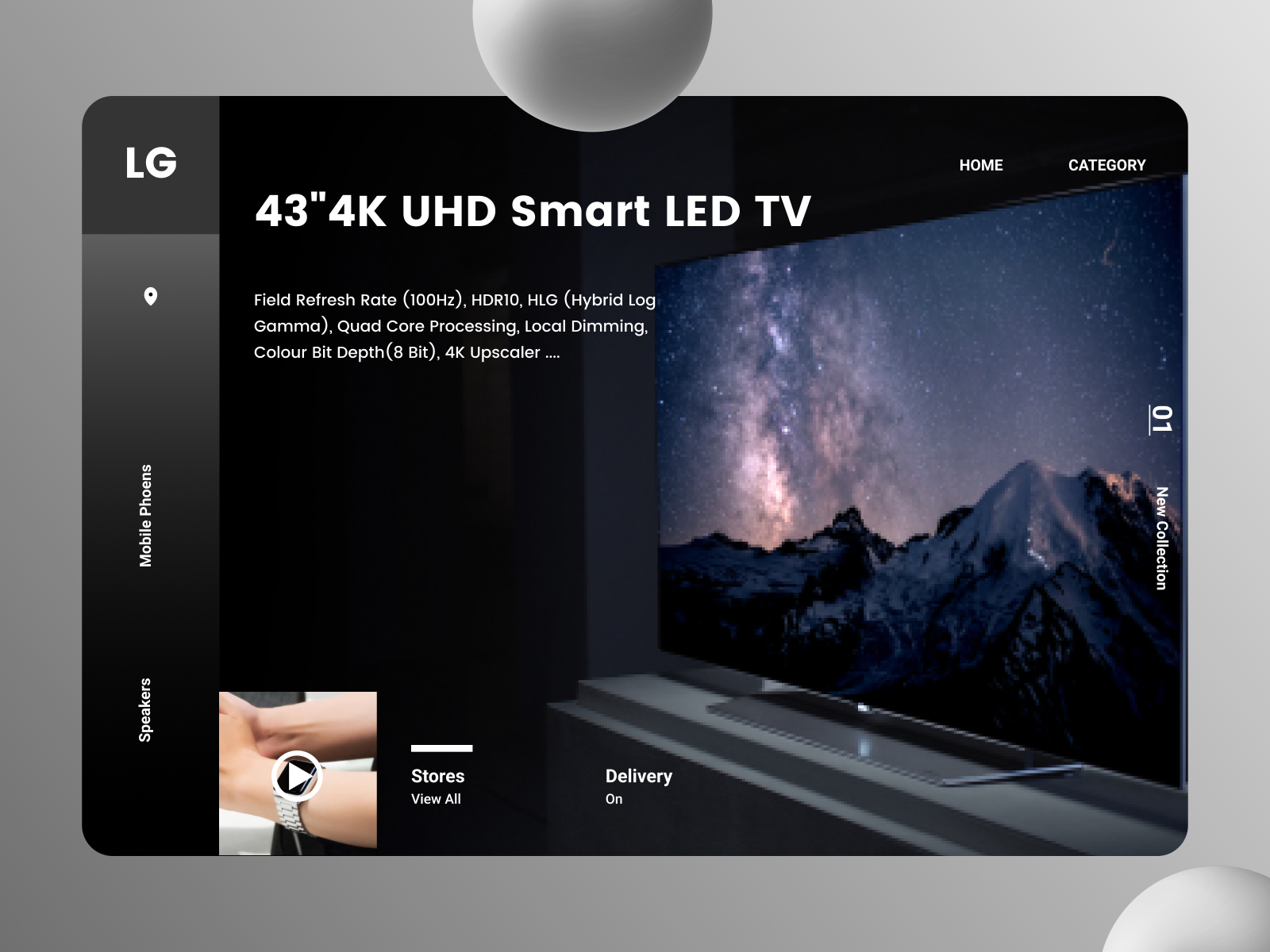 Electronics Web Design by Ivan Daviddson on Dribbble