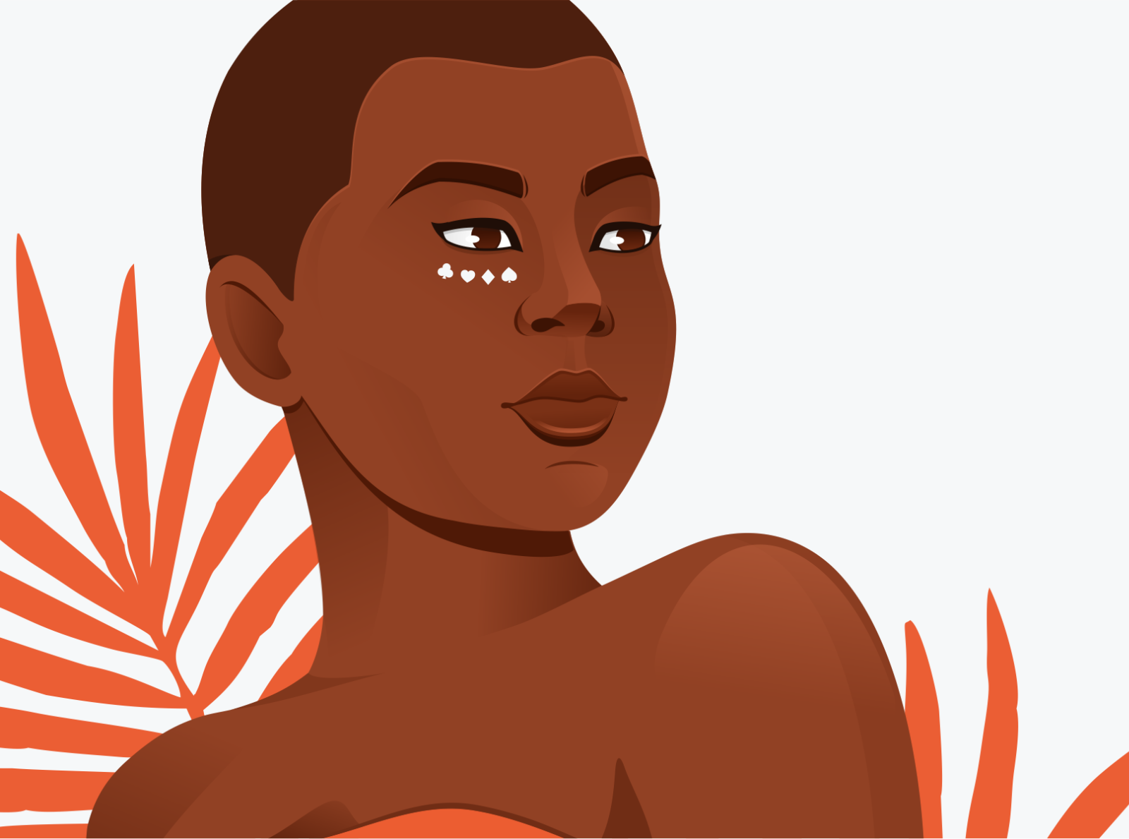 Illustrated Girls No.6 by Rafael Olivo D. on Dribbble