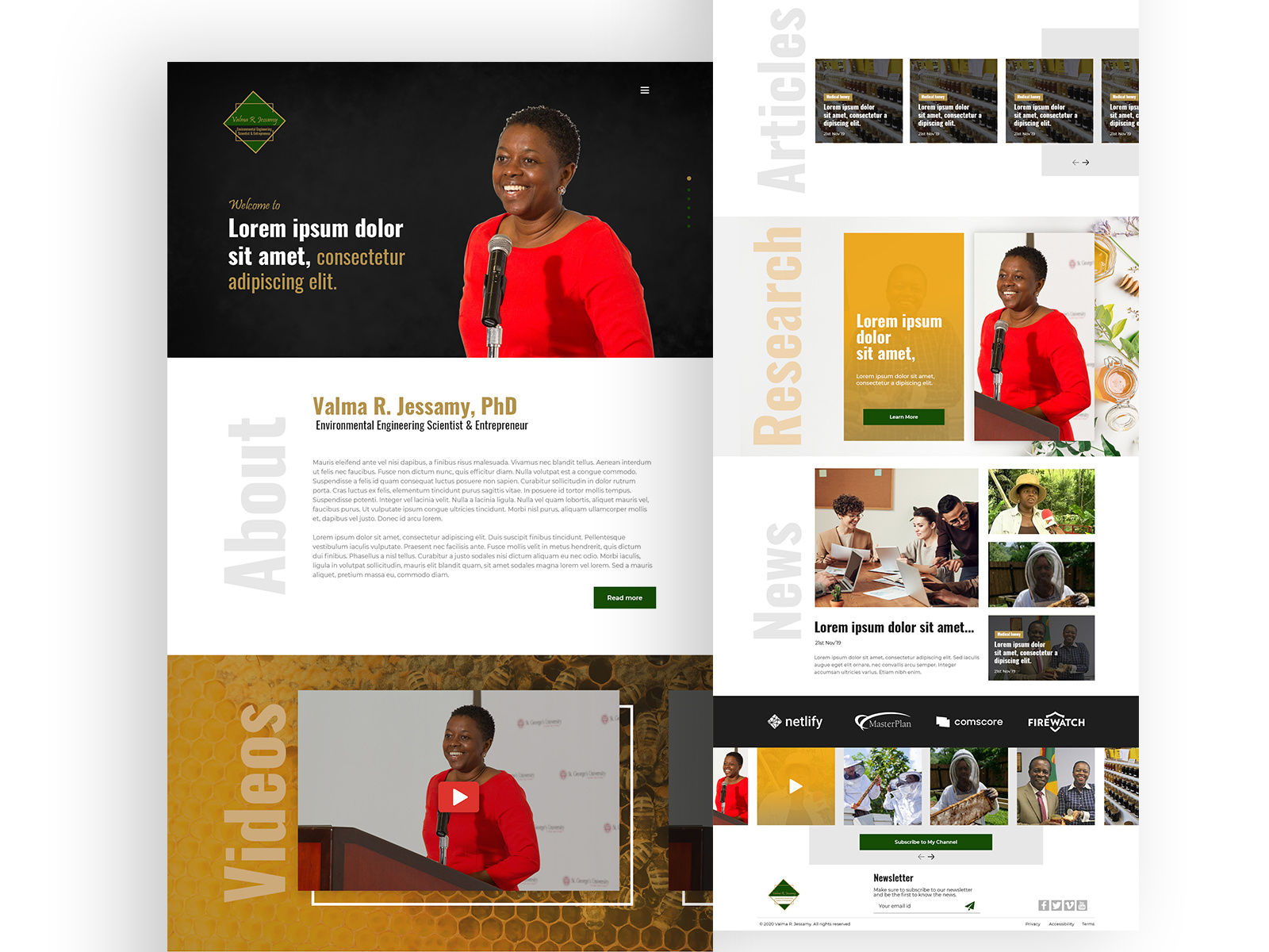 Website by Anwesha Kundu on Dribbble