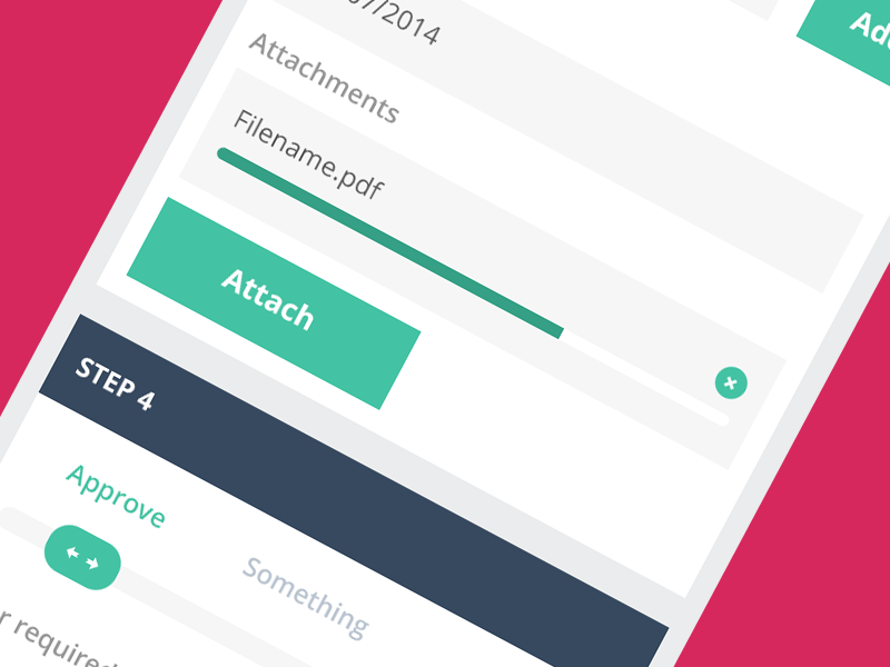 Task Creation UI by Jamie Hayman on Dribbble