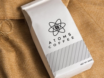 atoms coffee 2 design concept by Design Plan on Dribbble