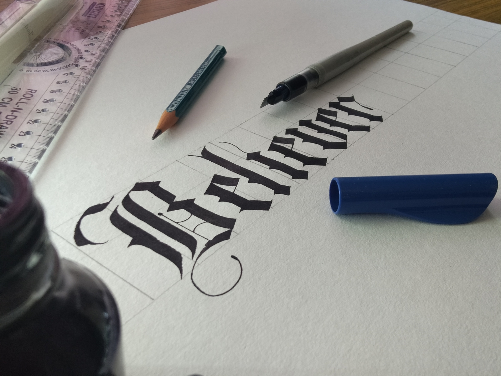 Believer | Customized Textualis Quadrata by Priyansh on Dribbble