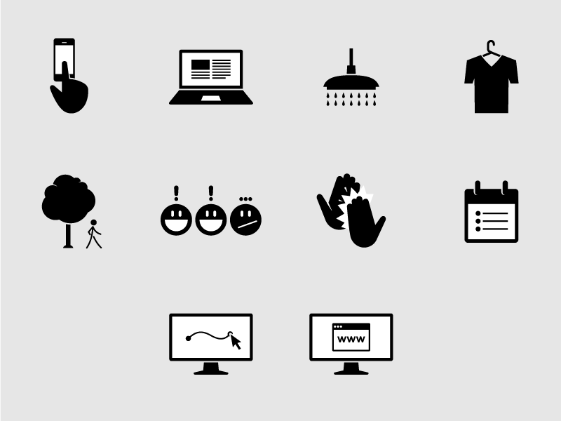 Skillshare Icons by Charles Riccardi on Dribbble