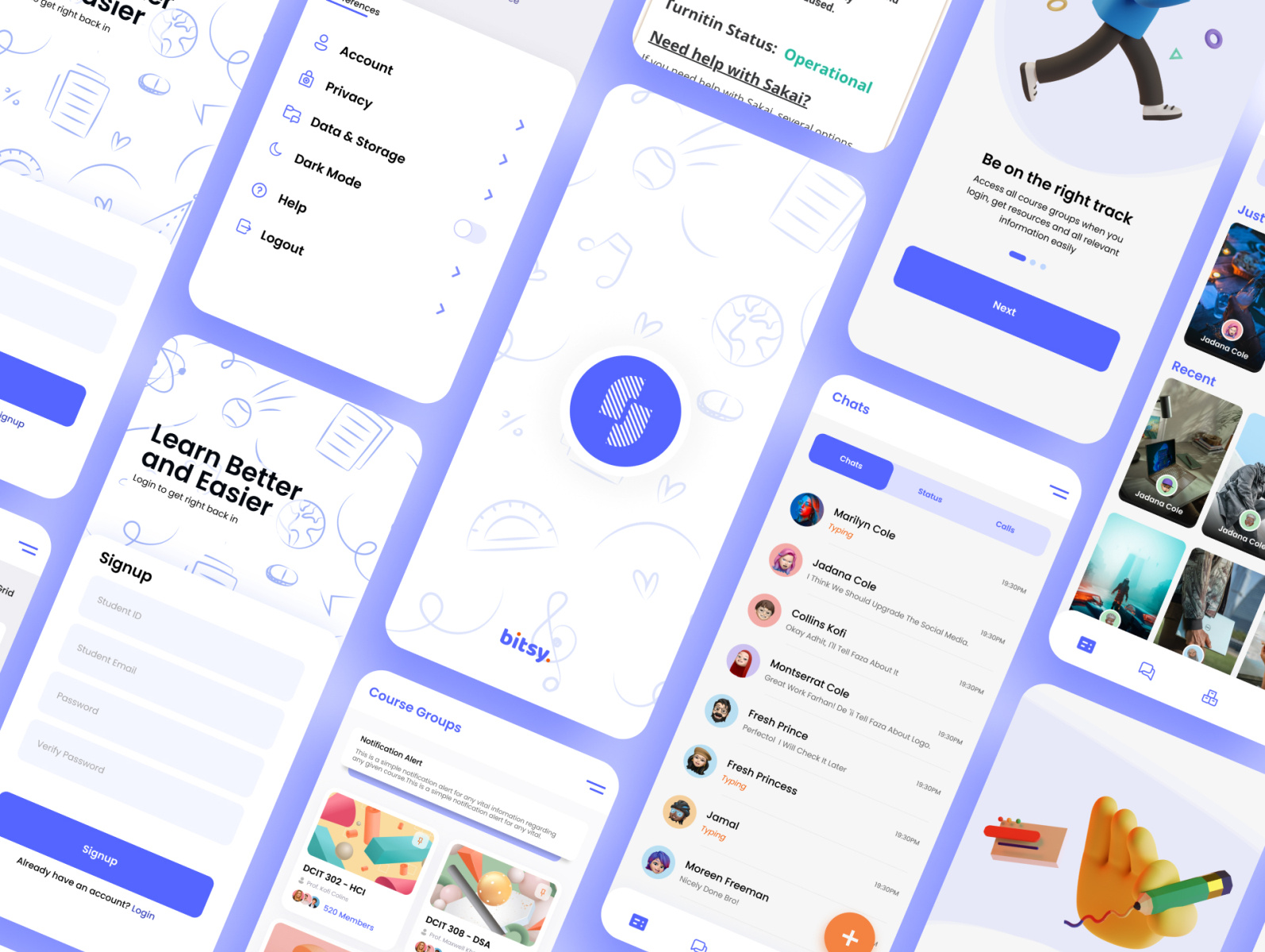 Bitsy Student Application by Collins Nudekor on Dribbble